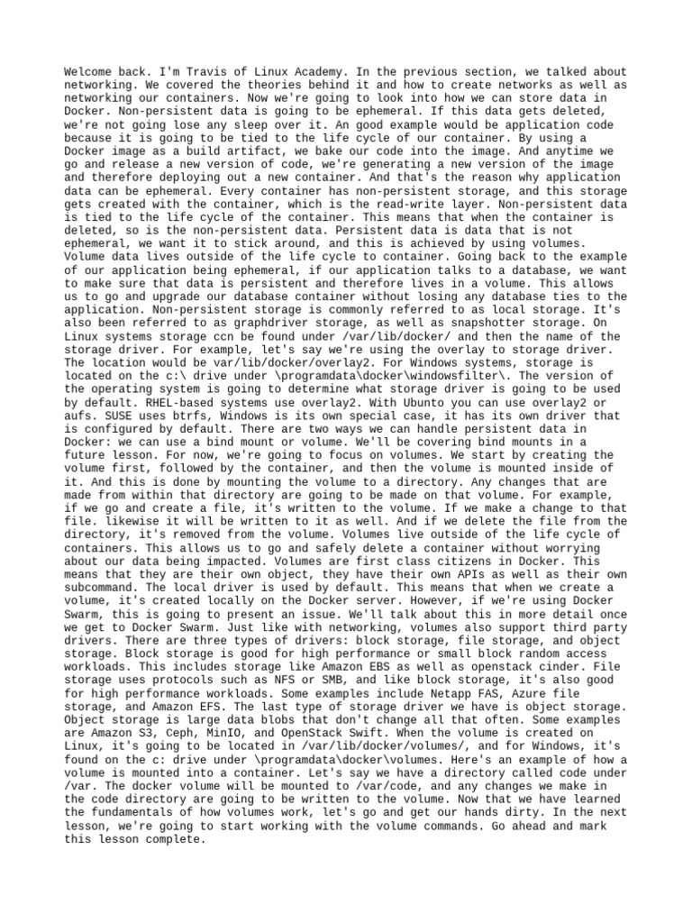 Storage Overview 1549470429.captions | PDF | Information Technology | Computer Data Storage