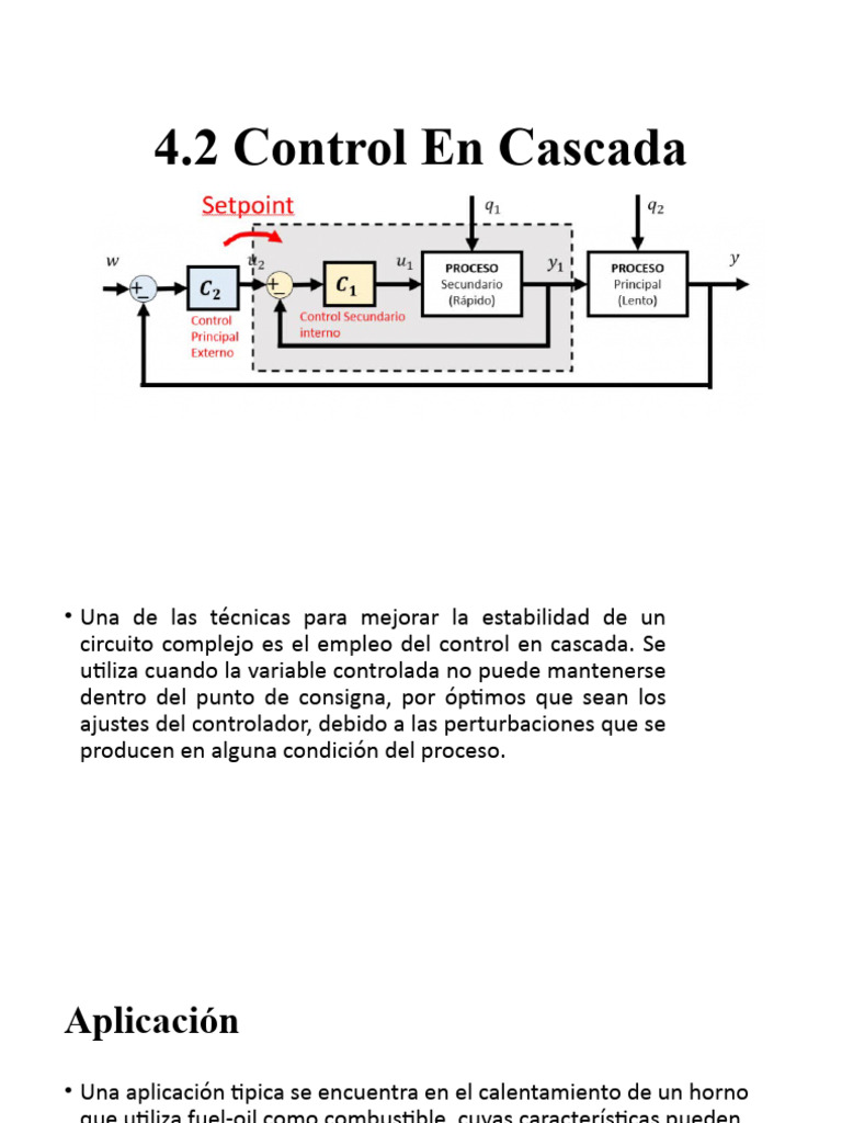 4.2 Control en Cascada | PDF