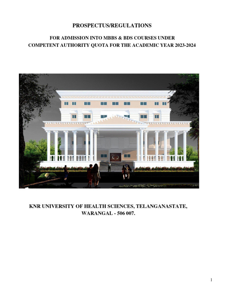 Prospectus 2023-24 | PDF