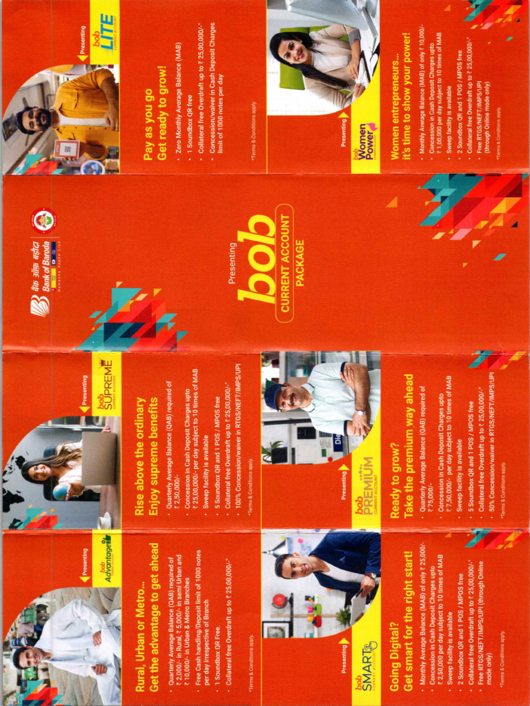 Bob Current Accounts | PDF