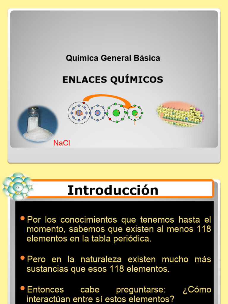 Enlaces Químicos: Tipos y Propiedades | PDF | Enlace químico | Rieles