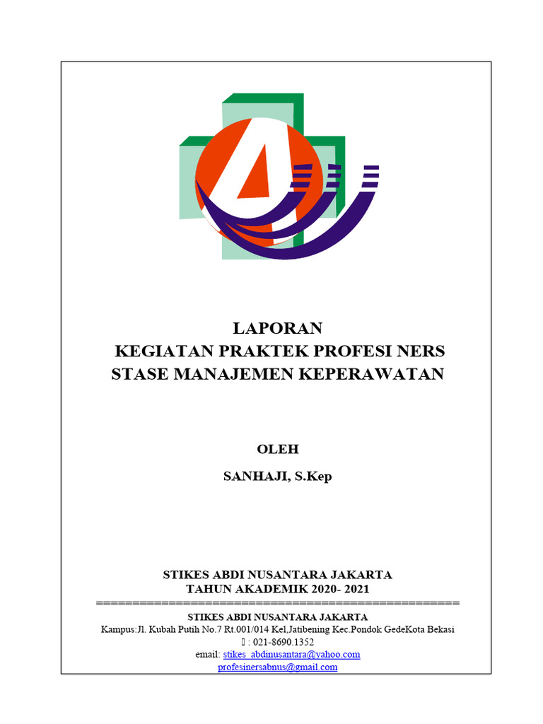 LAPORAN KEPALA RUANGAN Fifin | PDF | Sains & Matematika