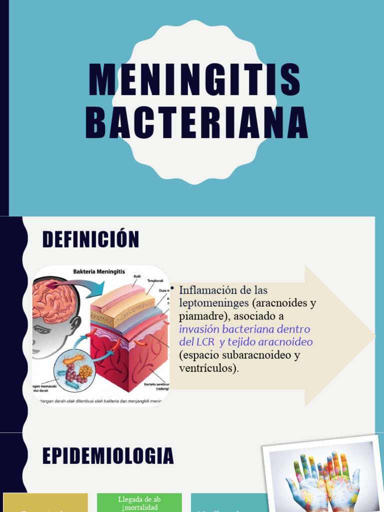 Meningitis Bacteriana | PDF | Meningitis | Especialidades Medicas