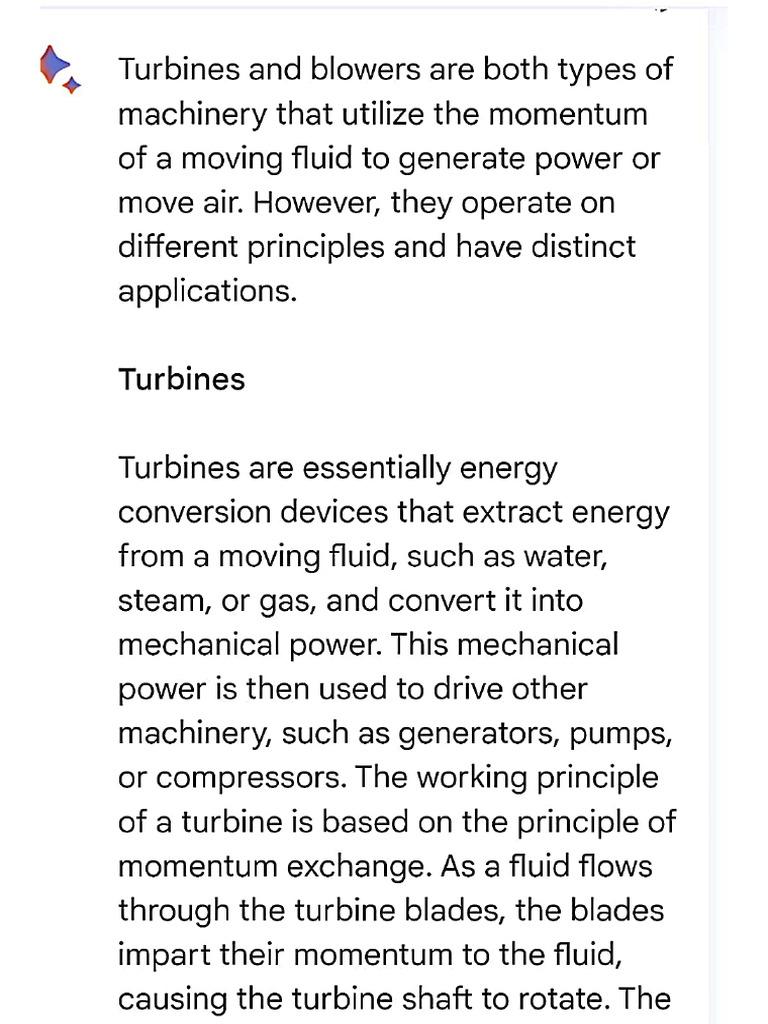 Blowers and Turbines | PDF
