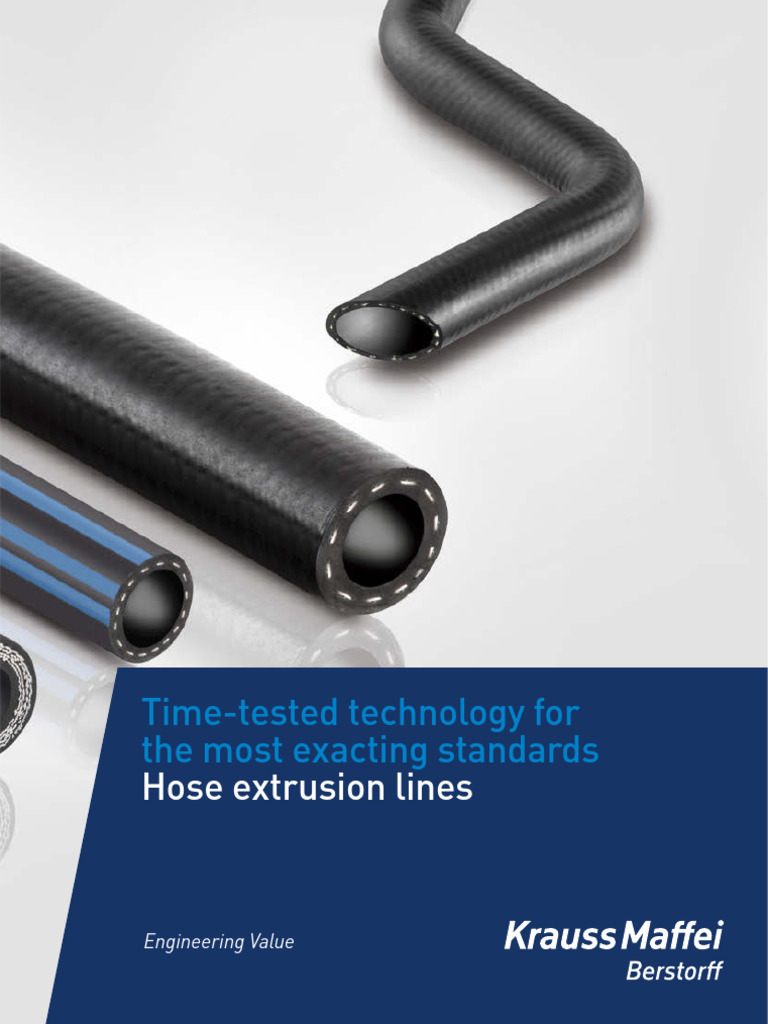 Hose Extrusion Lines | PDF | Extrusion | Textiles
