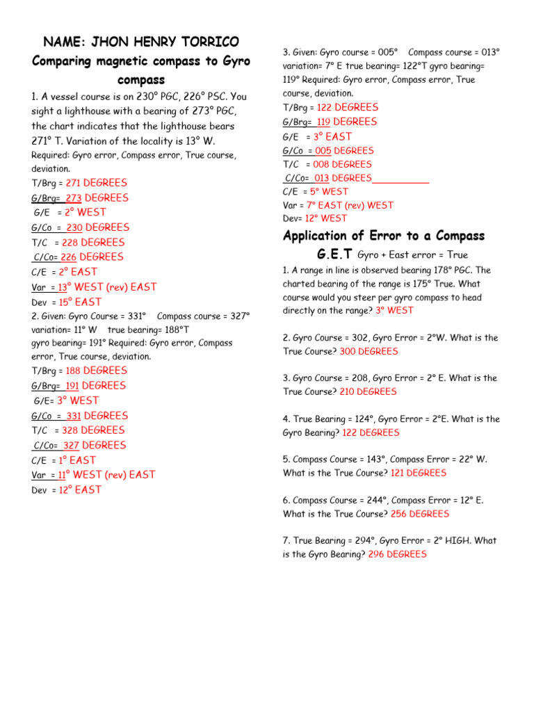 Navigation 1 | PDF | Compass | Measuring Instrument