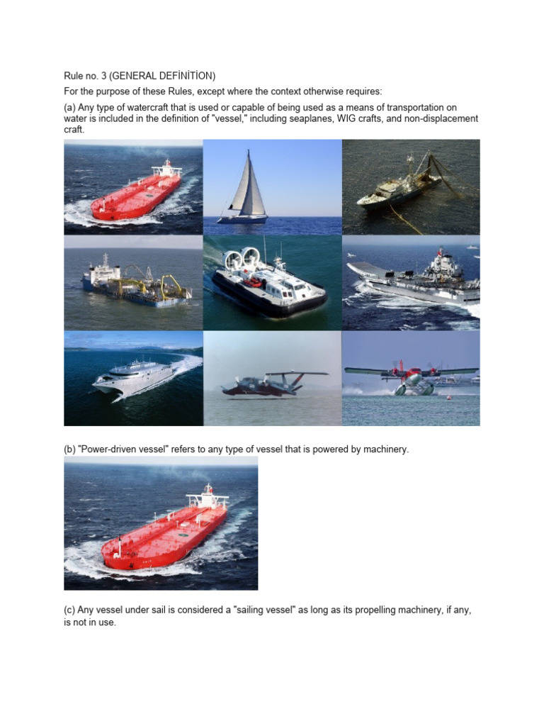 Colreg 2 | PDF | Watercraft | Ships