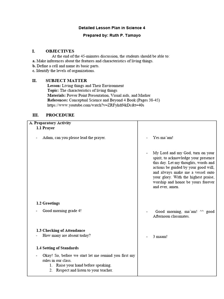 DLP TAMAYO Gr4.Livingthings! | PDF | Cardiac Muscle | Tissue (Biology)