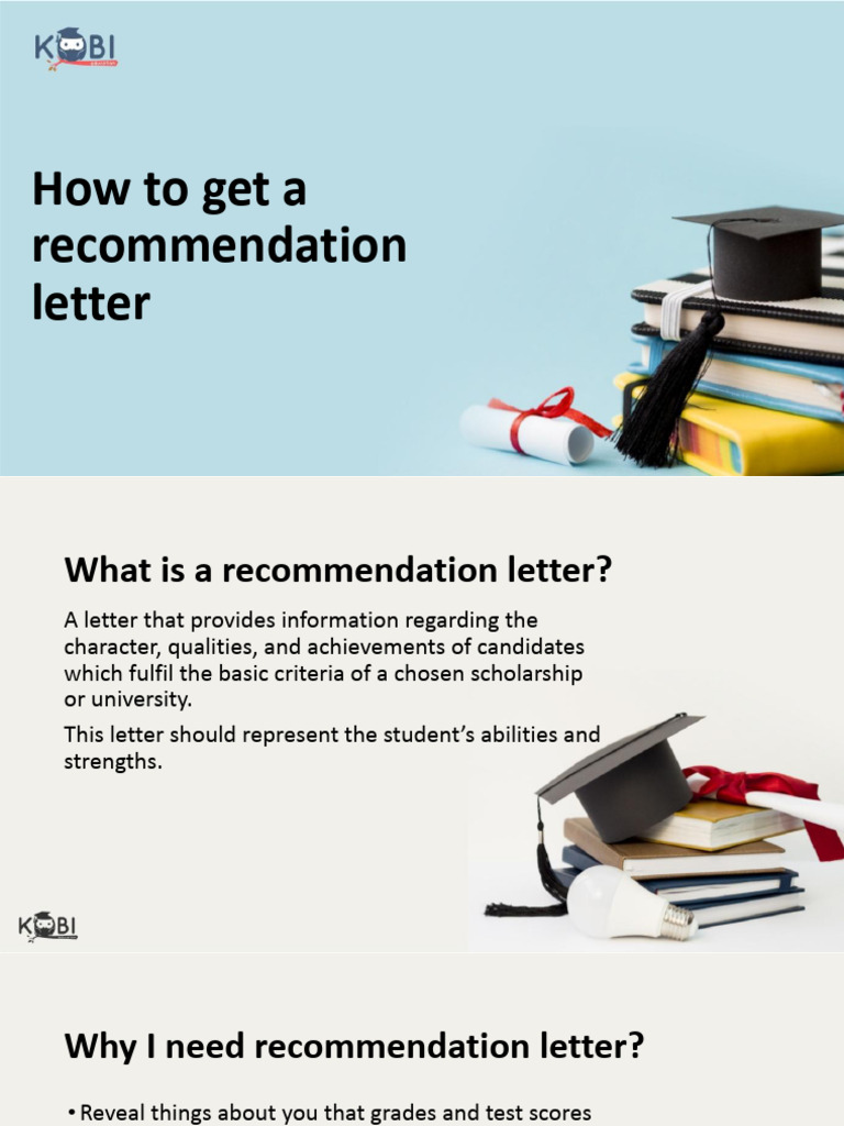 BONUS CLASS - Recommendation Letter | PDF