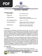 2023 2024 Intrams Memo | PDF | Sports