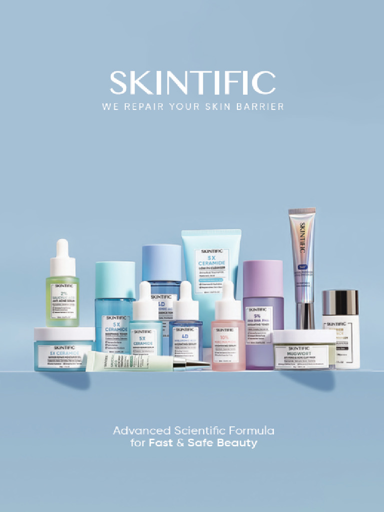 E-Catalogue Skintific - Surabaya X Beauty | PDF