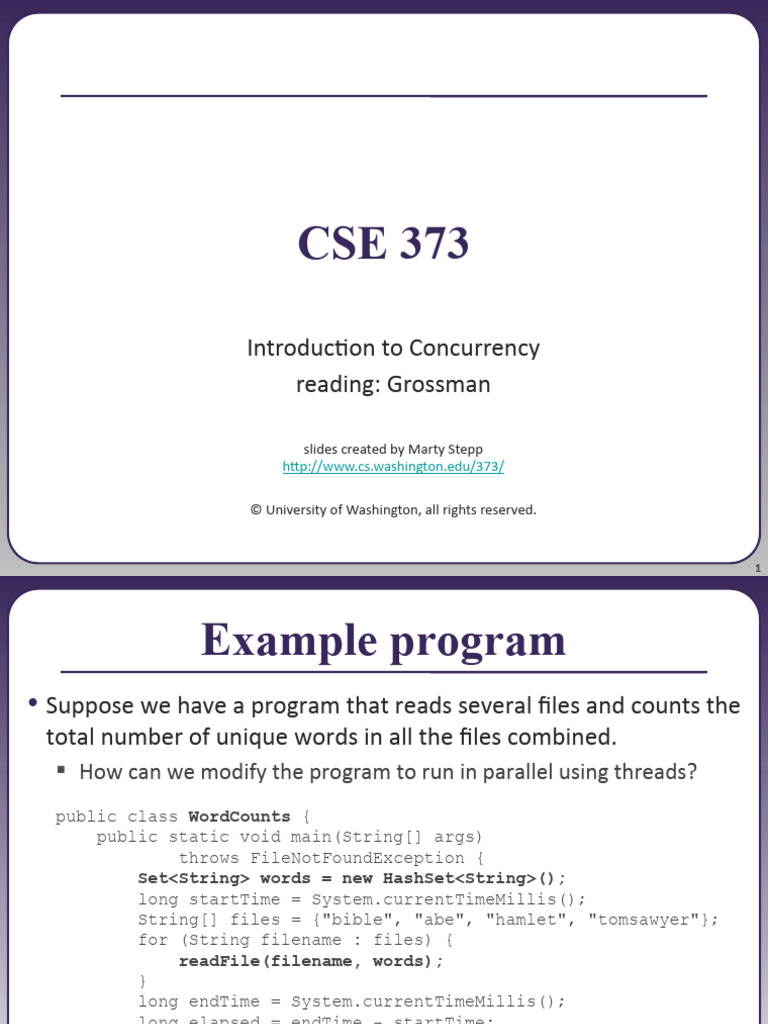 27 Concurrency Pdf Thread Computing Parallel Computing