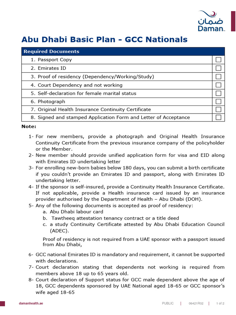 Abu Dhabi Basic Plan Document Requirements | PDF | United Arab Emirates ...