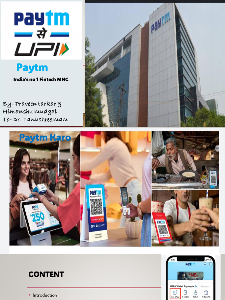 Paytm Karo | PDF | Service Industries | Banking Technology