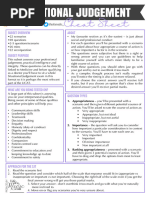 UCAT Cheat Sheet | PDF