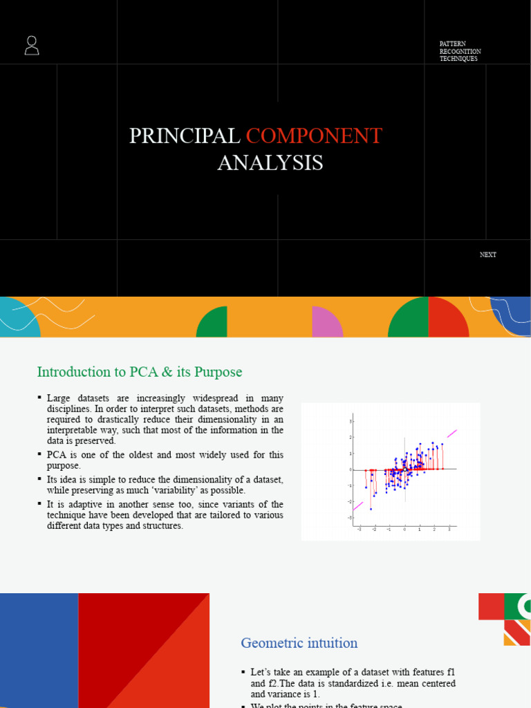 Pattern Recognition Techniques Pdf Principal Component Analysis Dimension