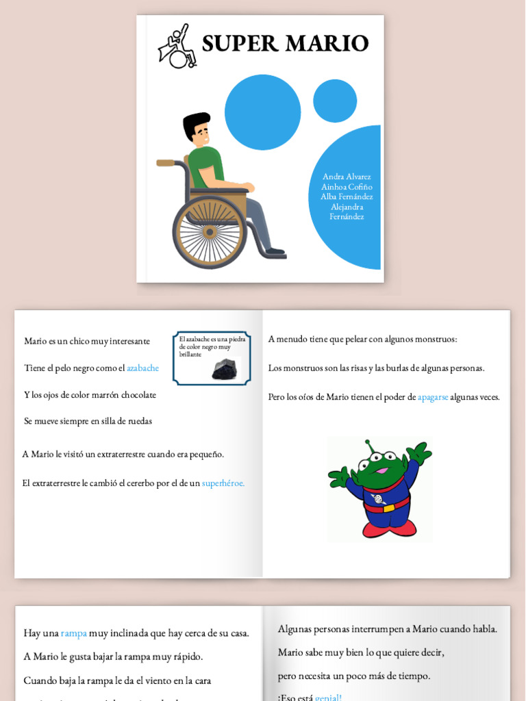 Super Mario. Cuento en Lectura Fácil | PDF