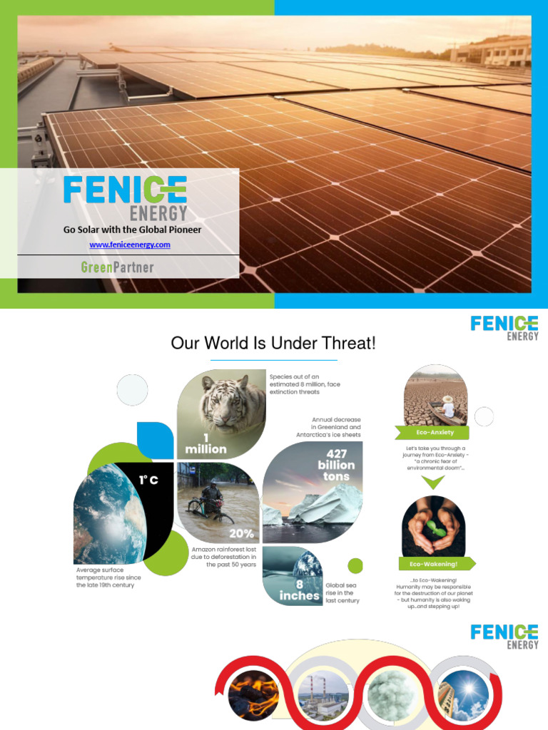 Fenice Energy | PDF | Solar Power | Photovoltaics