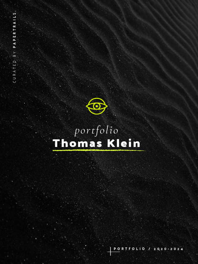 Editable Digital Creative Portfolio Template | PDF