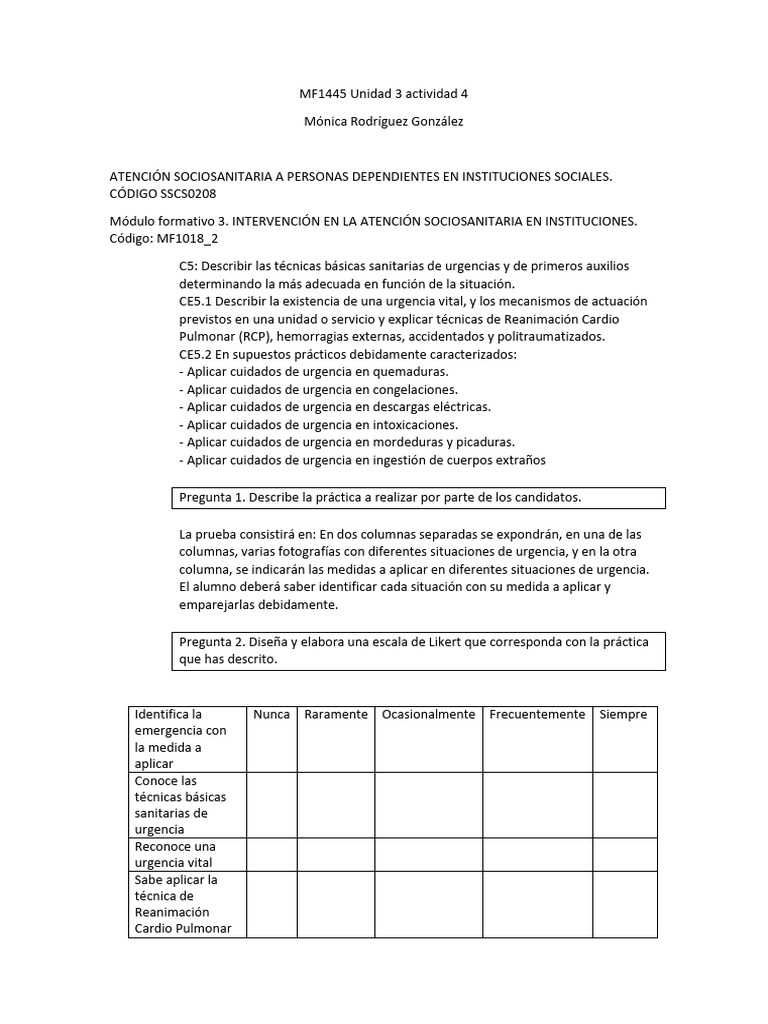 MF1445 Unidad 3 actividad 4 | PDF