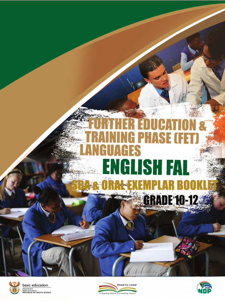 Fet English Fal Grades 10 - 12 | PDF | Educational Assessment | Reading ...