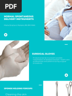 Normal Delivery Instrument Sets | PDF | Uterus | Surgical Suture