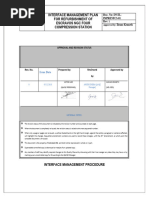 Interface Management Procedure Template | PDF | General Contractor | Interface (Computing)