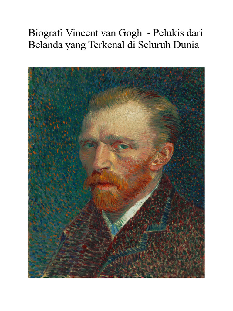 Biografi Vincent Van Gogh | PDF