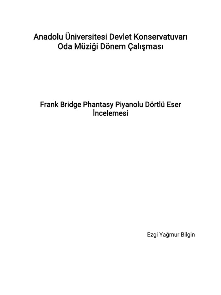Frank Bridge (1) 1 | PDF