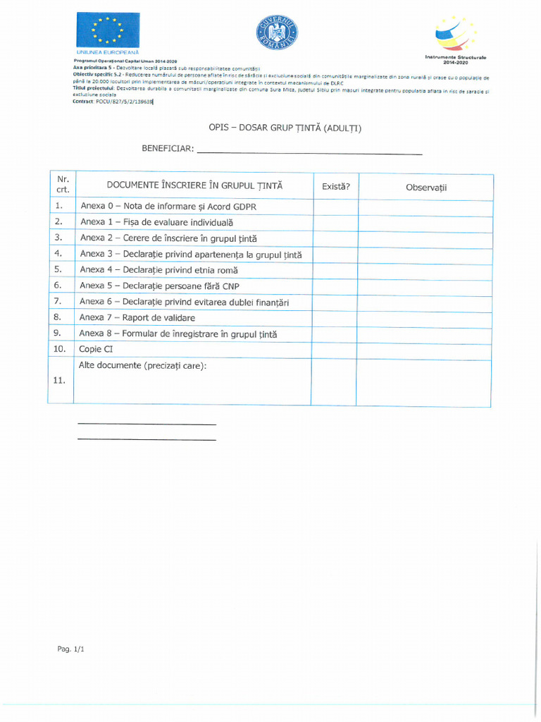 OPIS DOSAR GRUP TINTA ADULTI | PDF