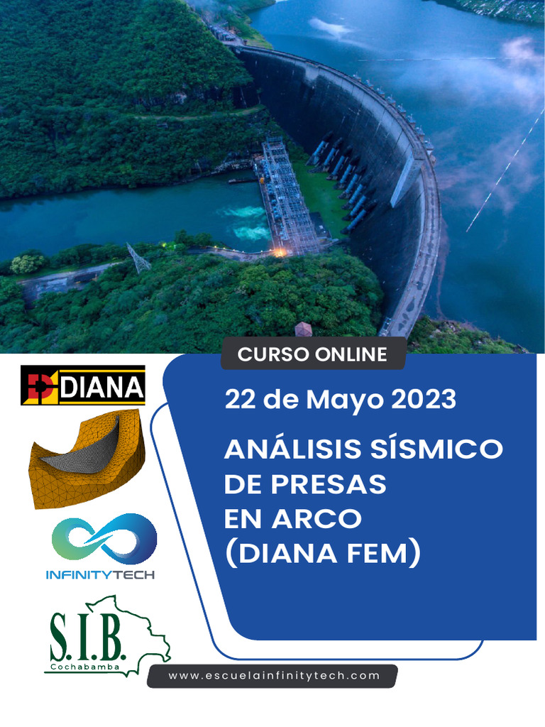 Brochure Diseño Sismico Presas Arco | PDF | Represa | Ingeniería