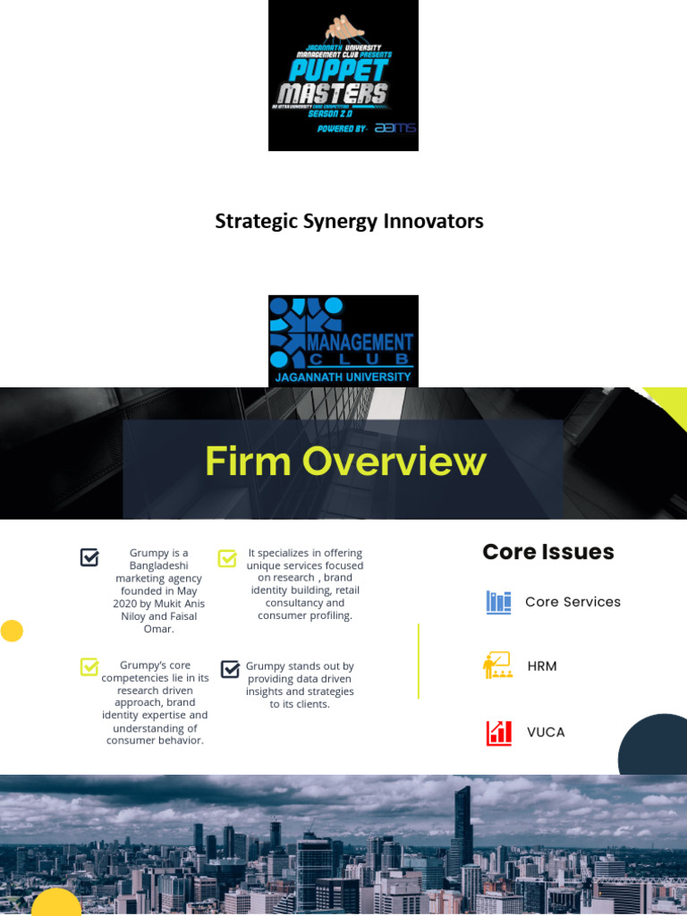 Strategic Synergy Innovators | PDF | Marketing | Brand