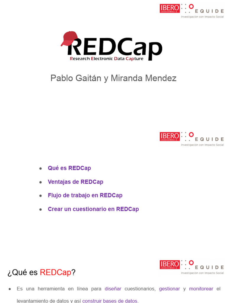 REDCap v7 | PDF | Cuestionario | Informática