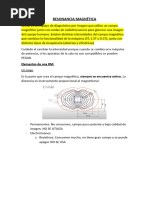 Partes del equipo de Resonancia Magnética | PDF | Imagen de resonancia ...
