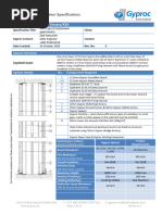 Gyproc White Book C07 S05 GypLyner IWL | PDF | Drywall | Wall
