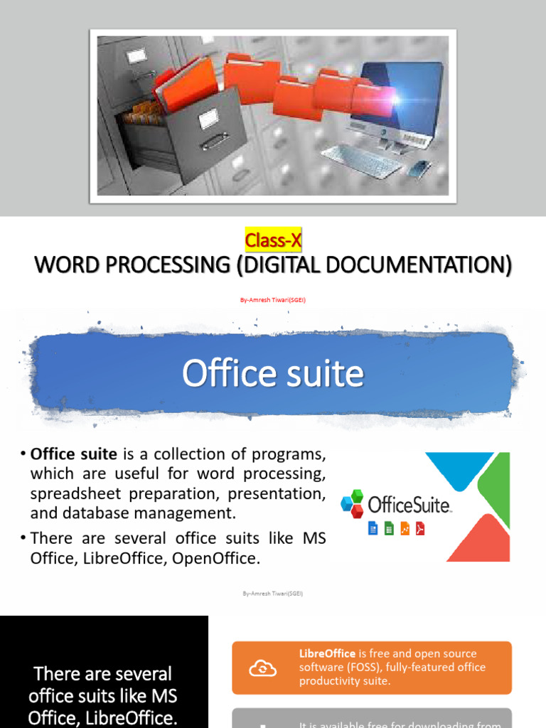 Class-10 DIGITAL DOCUMENTATION (Advance) | PDF | Window (Computing) | Page Layout