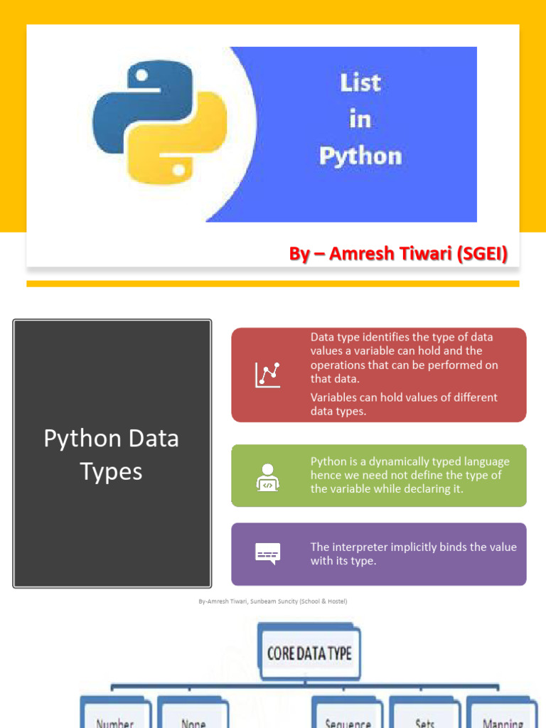 Session 5 List In Python Pdf String Computer Science Data Type 5104