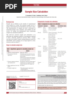 OpenEpi Sample Size Calculator Guide | PDF | Standard Error | Sampling ...