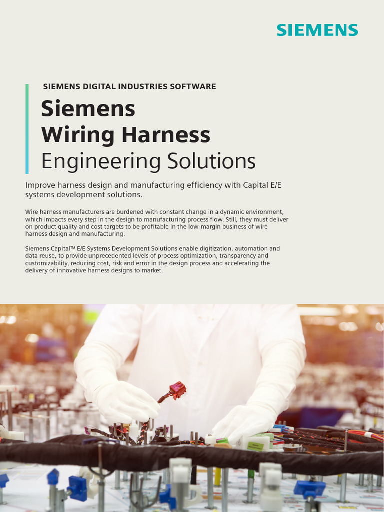 Brochure-Wiring-Harness-Engineering-Solutions | PDF | Automation | Product Lifecycle