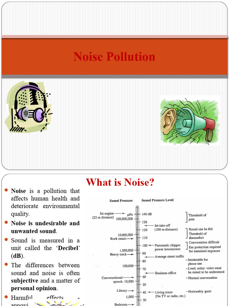 Understanding Noise Pollution Effects | PDF | Natural Environment | Hearing