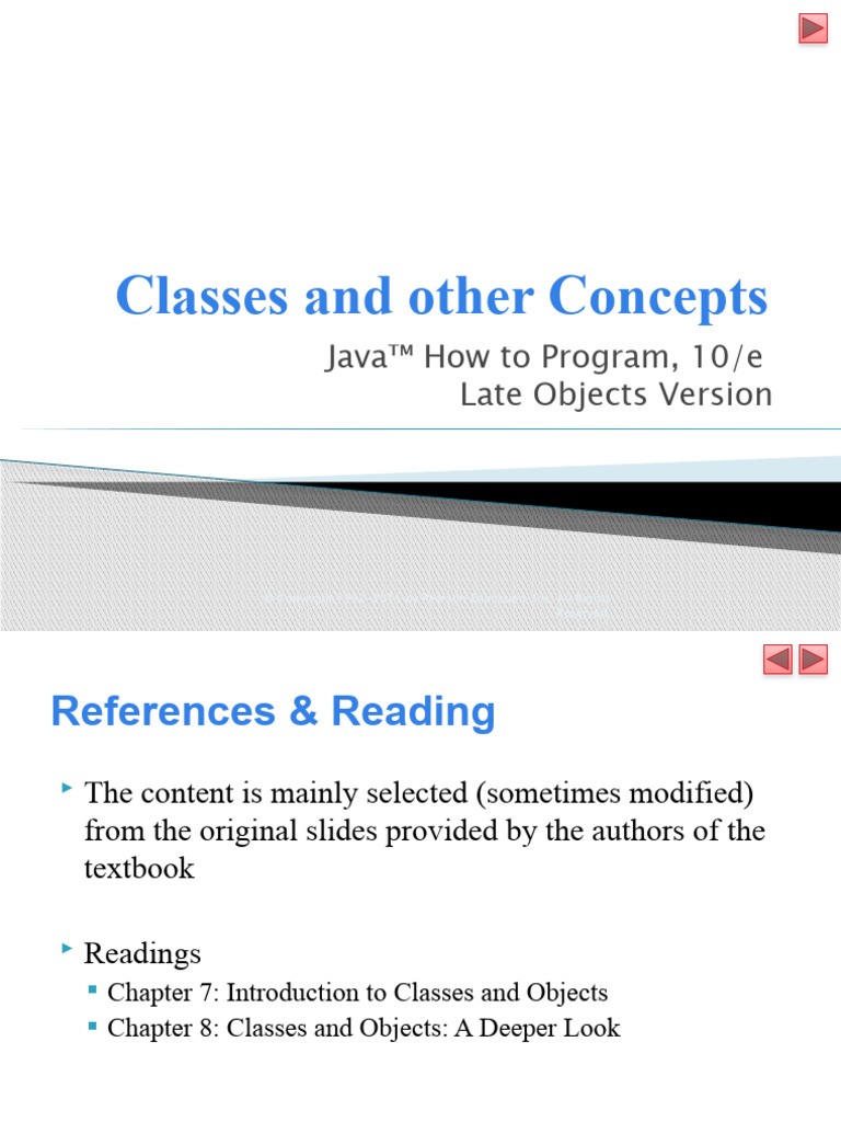 Classes And Other Concepts Pdf Class Computer Programming Method Computer Programming