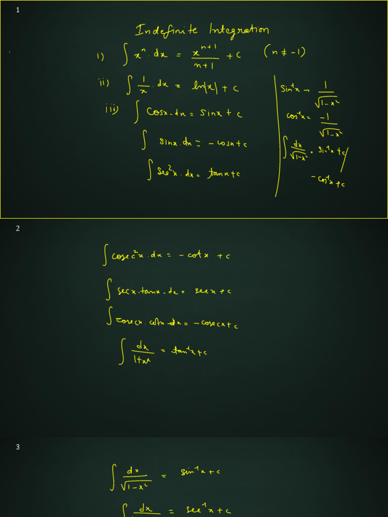 Calculus Part-2 One Shot | PDF | Equations | Differential Equations