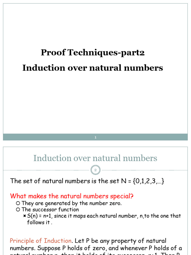 Ch3 2 Proof Techniques Part2 2019 | PDF | Mathematical Proof | Theorem
