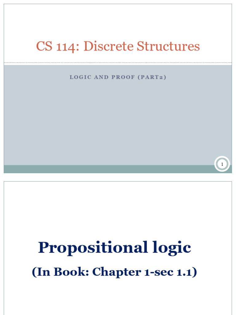 Logic Theory Ch2 2019 | PDF | Argument | Logic