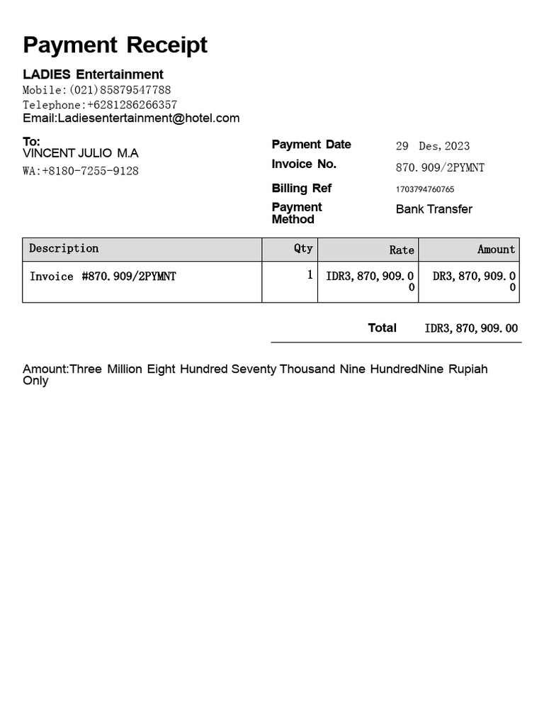Receipt 870.9092PYMNT 12.29.2023.031918 | PDF Receipt 870.9092PYMNT 12.29.2023.031918 | PDF