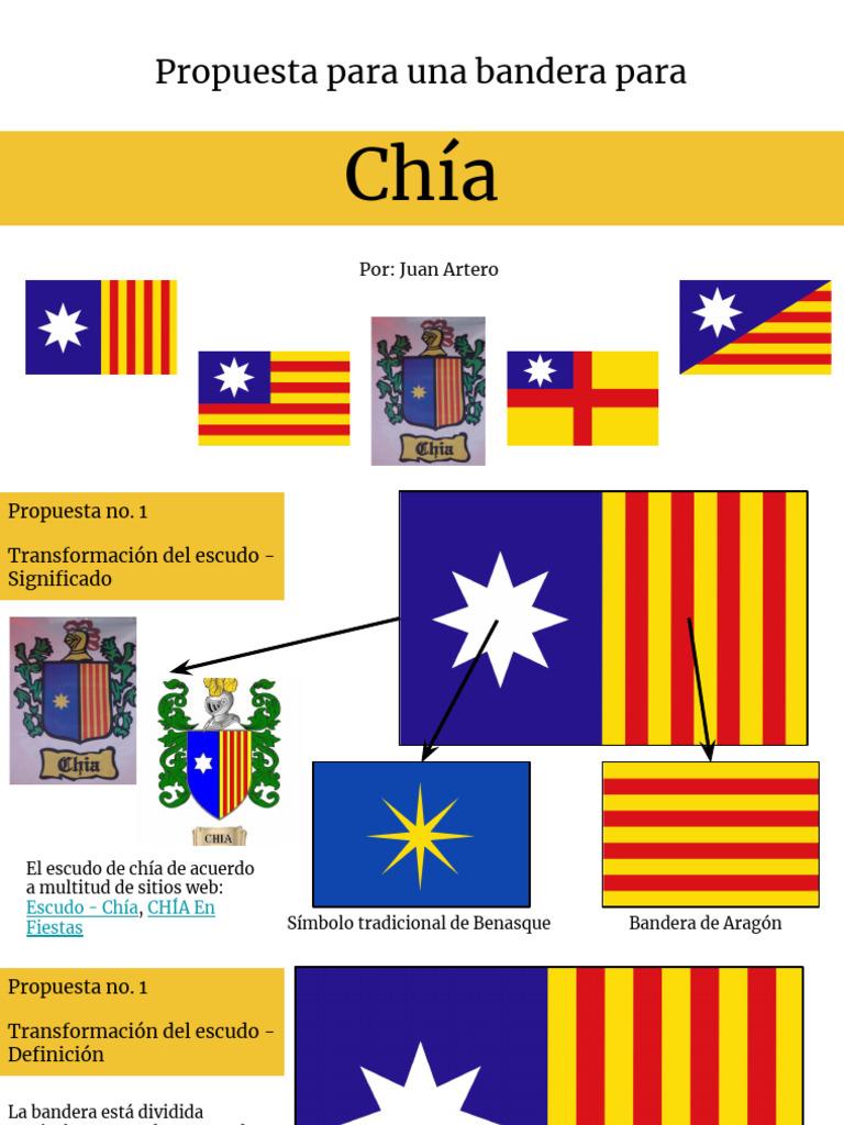 Presentación Ayto. de Chía | PDF | Rojo | Bandera