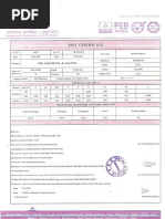 SS 316L MTC | PDF | Industrial Processes | Metals