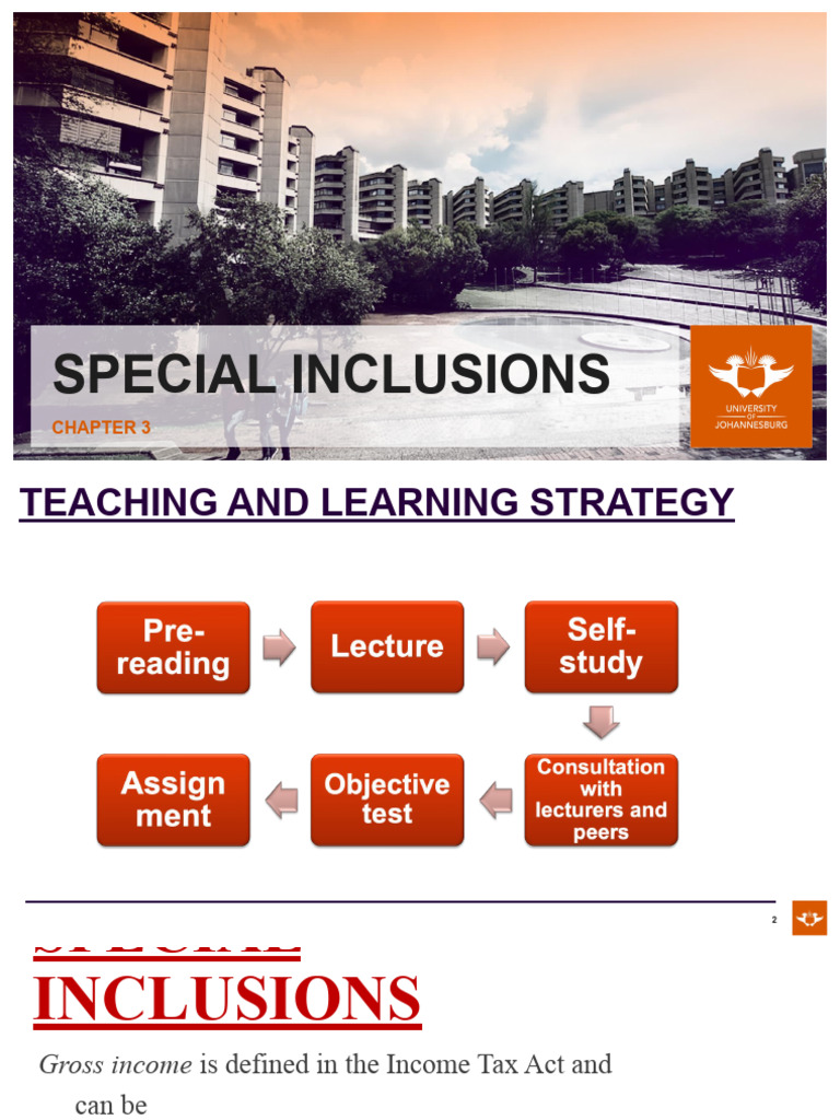 Lecture Slides - Special Inclusions - Module 4 - 2023 | PDF | Lease ...
