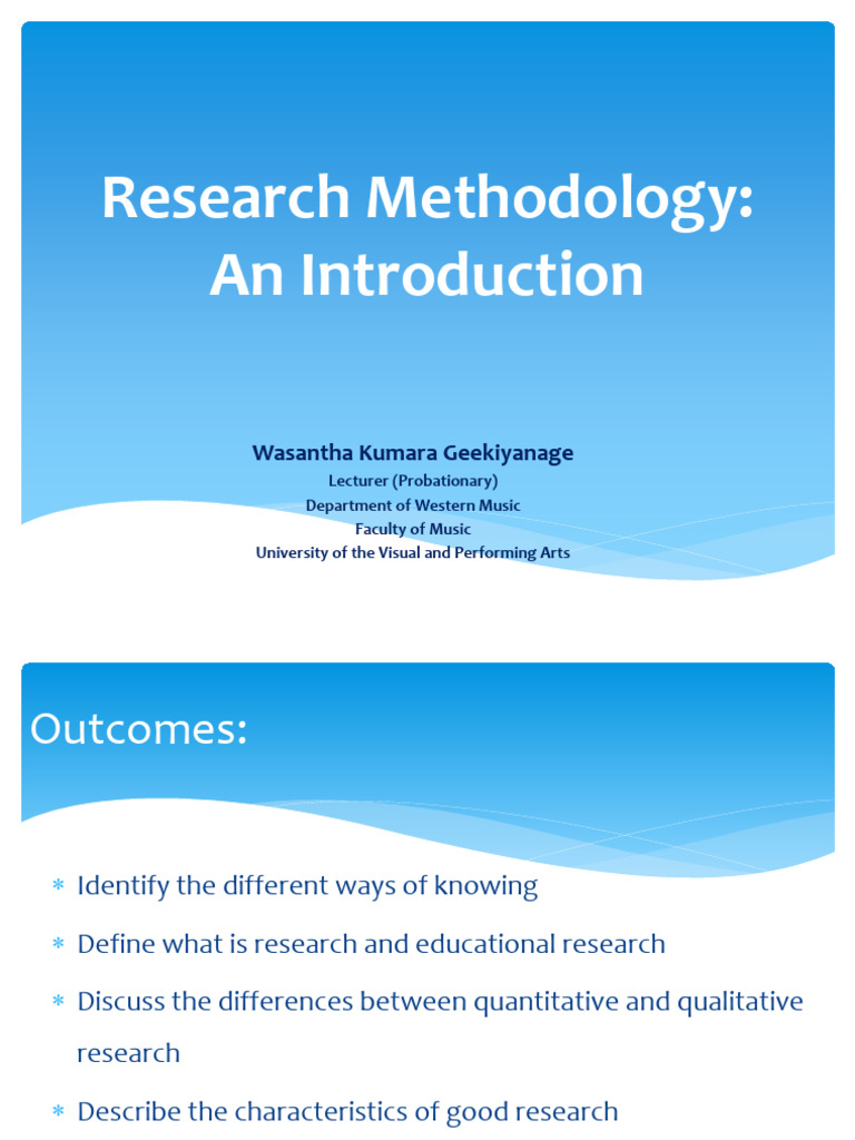 Lecture 01 - Introduction | PDF | Knowledge | Epistemology Lecture 01 - Introduction | PDF | Knowledge | Epistemology