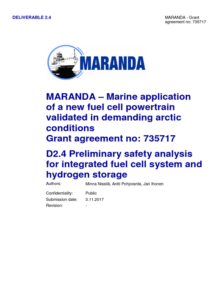 Deliverable - 2 - 4 Safety Analysis | PDF | Risk | Hazards